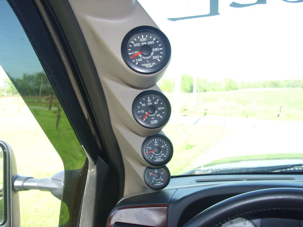 Pics of your gauge pods please!! | Page 5 | Ford Powerstroke Diesel Forum