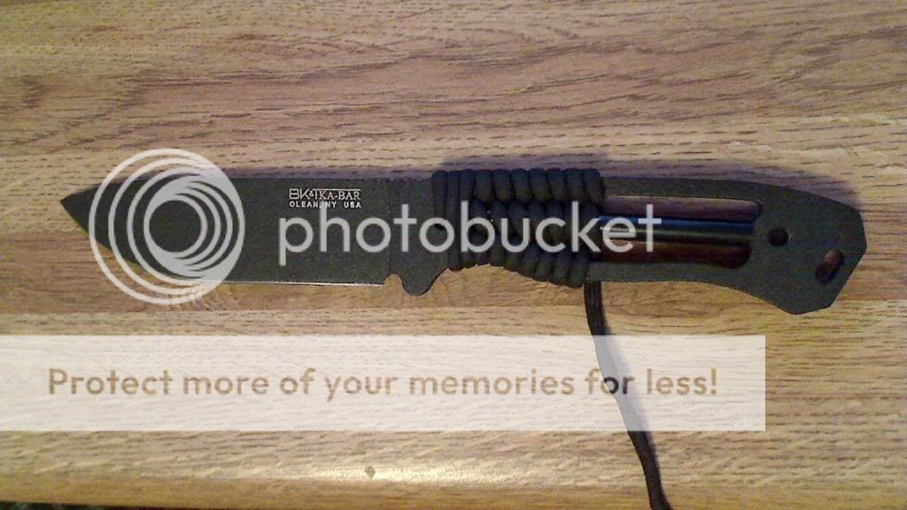 BK-16 (and Sheath) Paracord + Mods | BladeForums.com