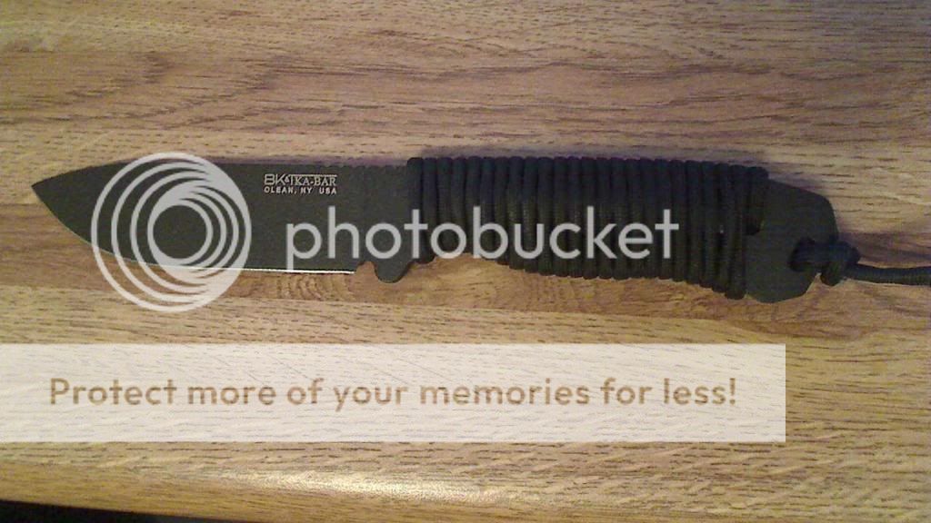 BK-16 (and Sheath) Paracord + Mods | BladeForums.com