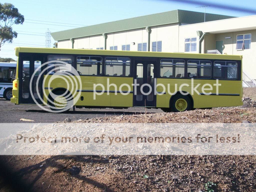 SCOOP... Yellow Melbourne CDC Bus.