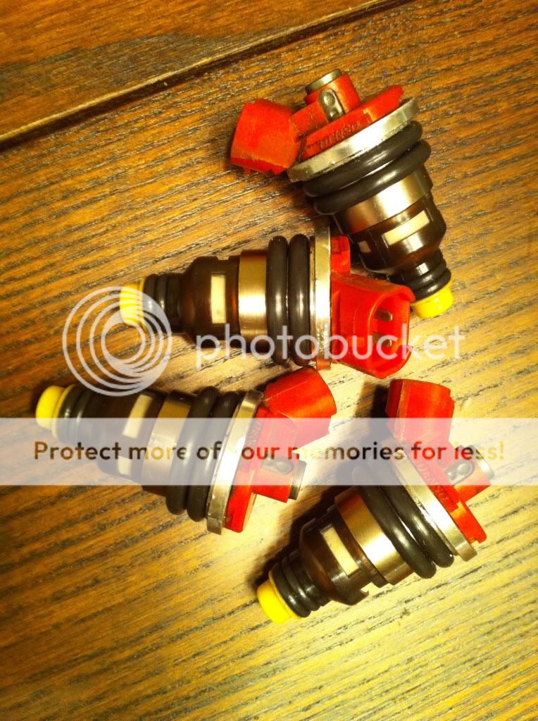 FS: (For Sale) Denso 850cc Side Feed Injectors (Red) - NASIOC