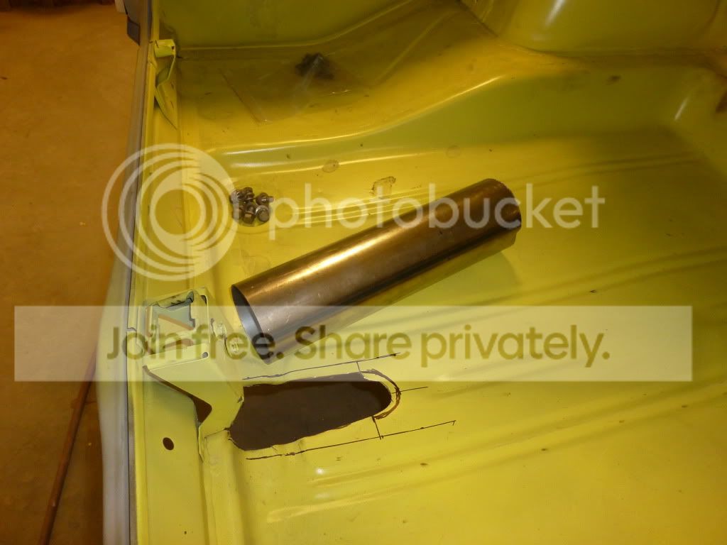 1966 Fuel Tank Mod and Fuel Filler Relocation | Chevy Nova Forum