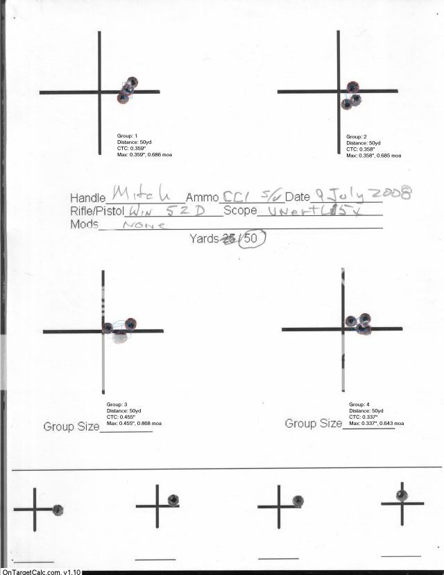 Model 52D after 35 year storage | Rimfire Central Firearm Forum