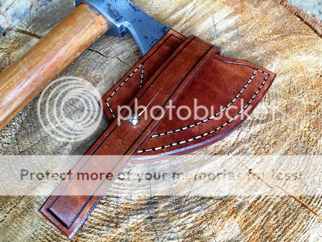 Custom Leather Sheath for Frontier Hawk | BladeForums.com